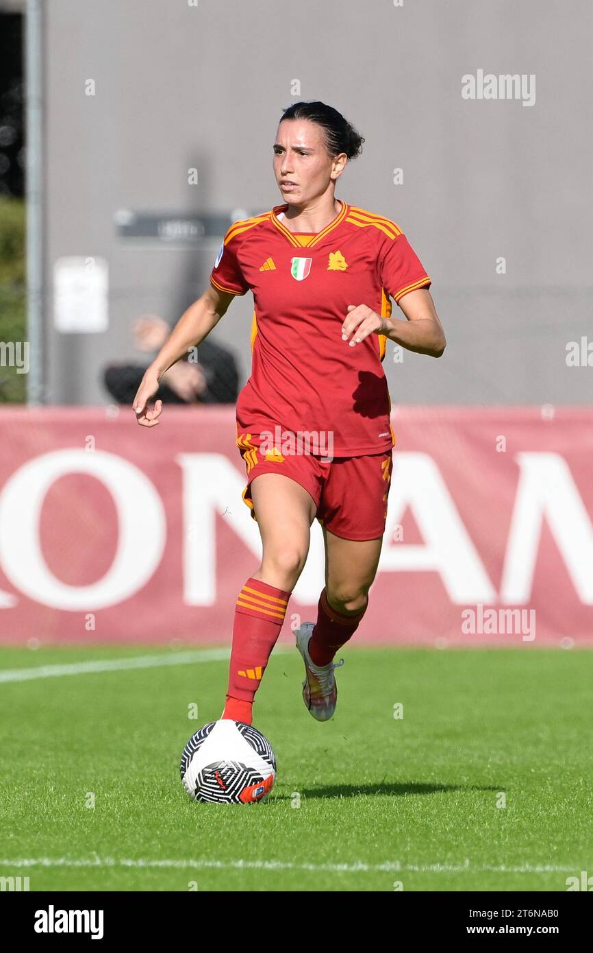 Lucia Di Guglielmo (AS Roma) during the Italian Football Championship League A Women 2023/2024 ...