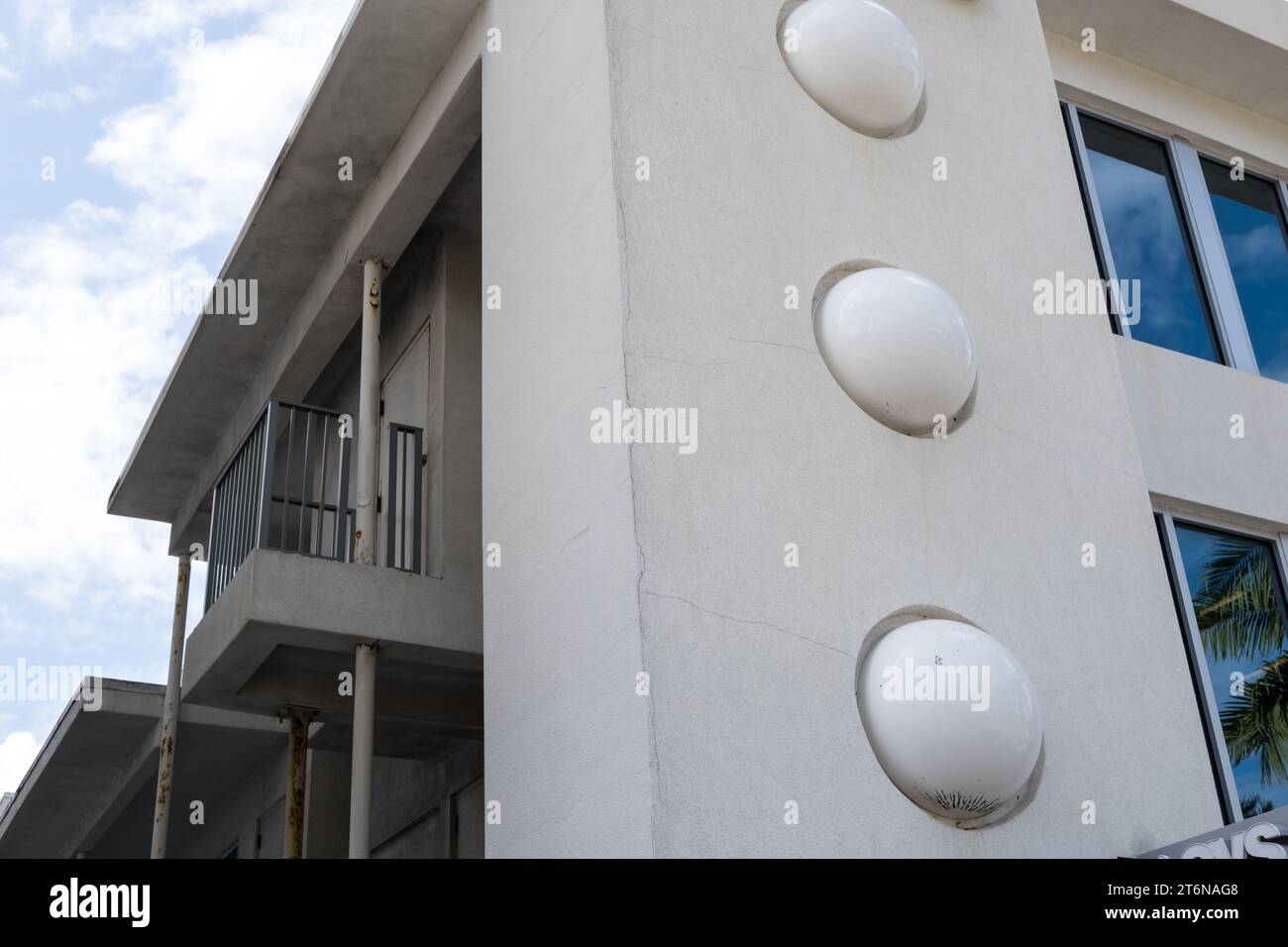 Miami, USA. 24th Oct, 2023. Chainsaw Scarface balcony and stairs on ...