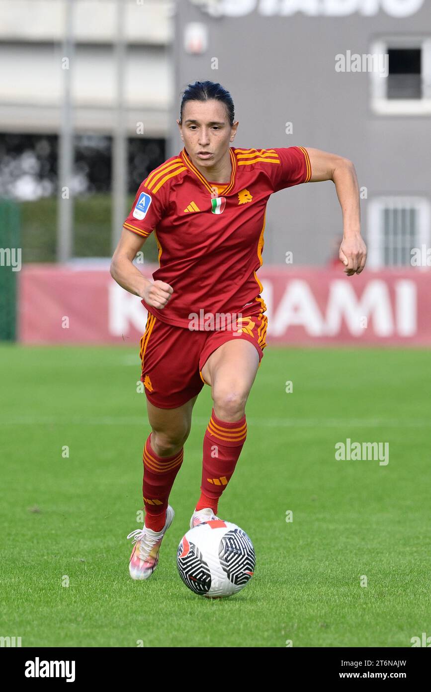 Lucia Di Guglielmo (AS Roma) during the Italian Football Championship League A Women 2023/2024 ...