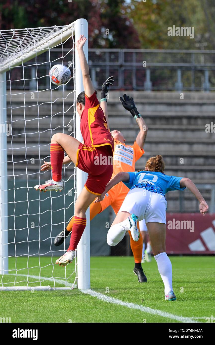 Lucia Di Guglielmo (AS Roma) goal 2-0 during the Italian Football Championship League A Women ...