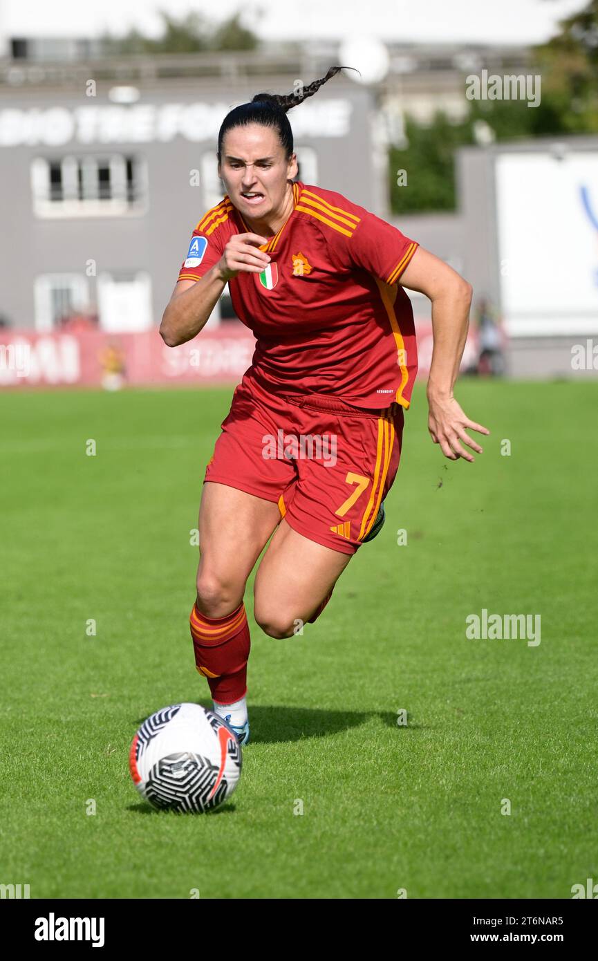 Evelyne Viens (AS Roma) during the Italian Football Championship League ...