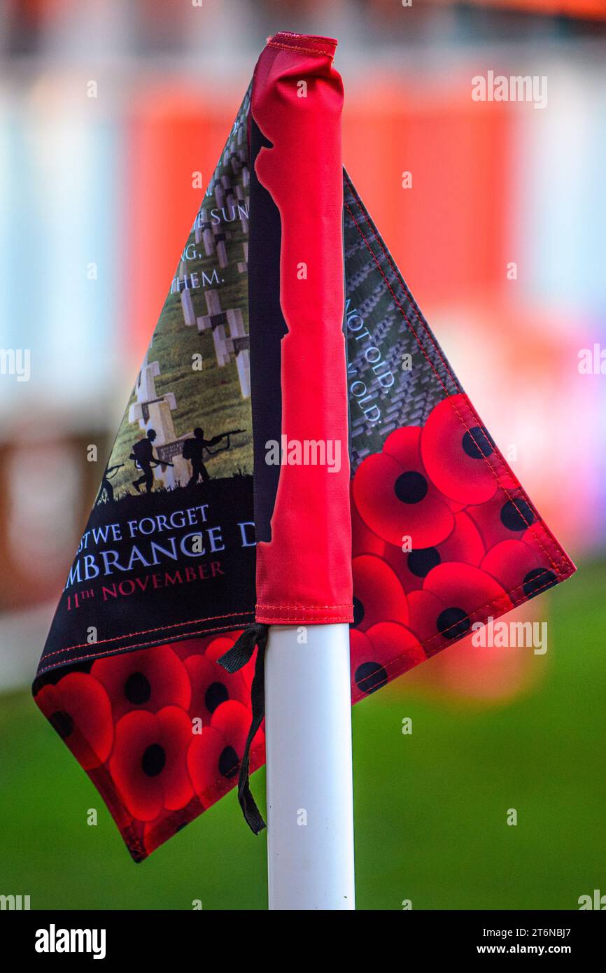 Salford, UK. 11th Nov 2023. Salford, UK. 11th Nov 2023. The Remembrance ...