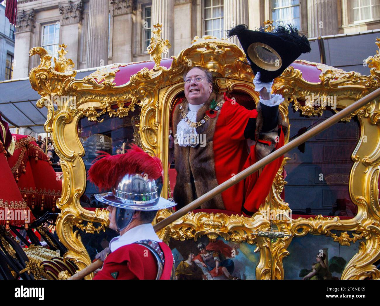 London, UK 11 Nov 2023 Michael Mainelli, the New Lord Mayor, at Mansion ...