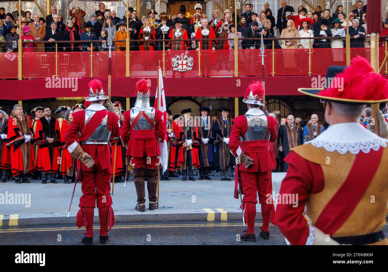 London, UK 11 Nov 2023 Michael Mainelli, the New Lord Mayor, at Mansion ...