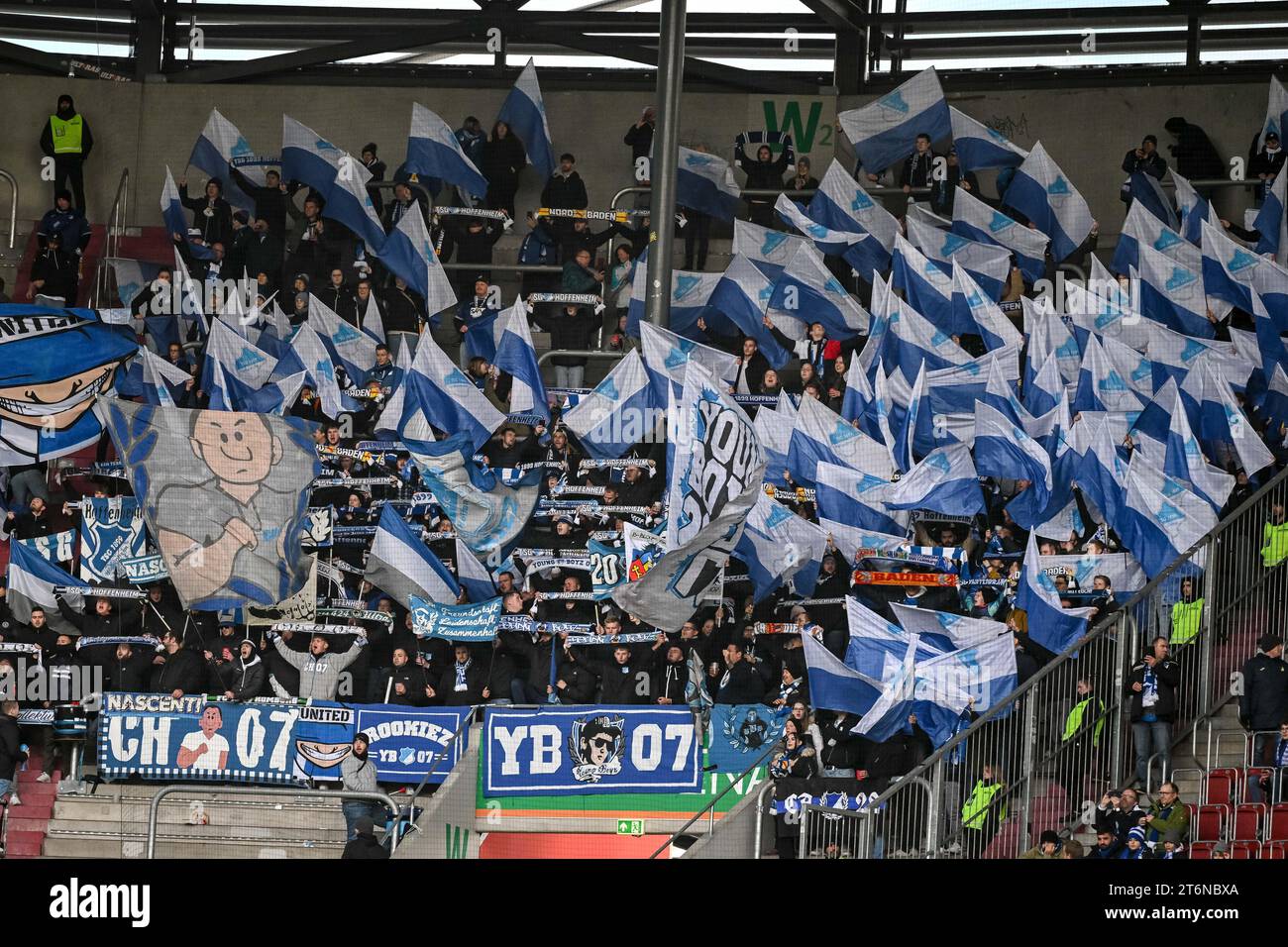 11 November 2023, Bavaria, Augsburg: Soccer: Bundesliga, FC Augsburg ...