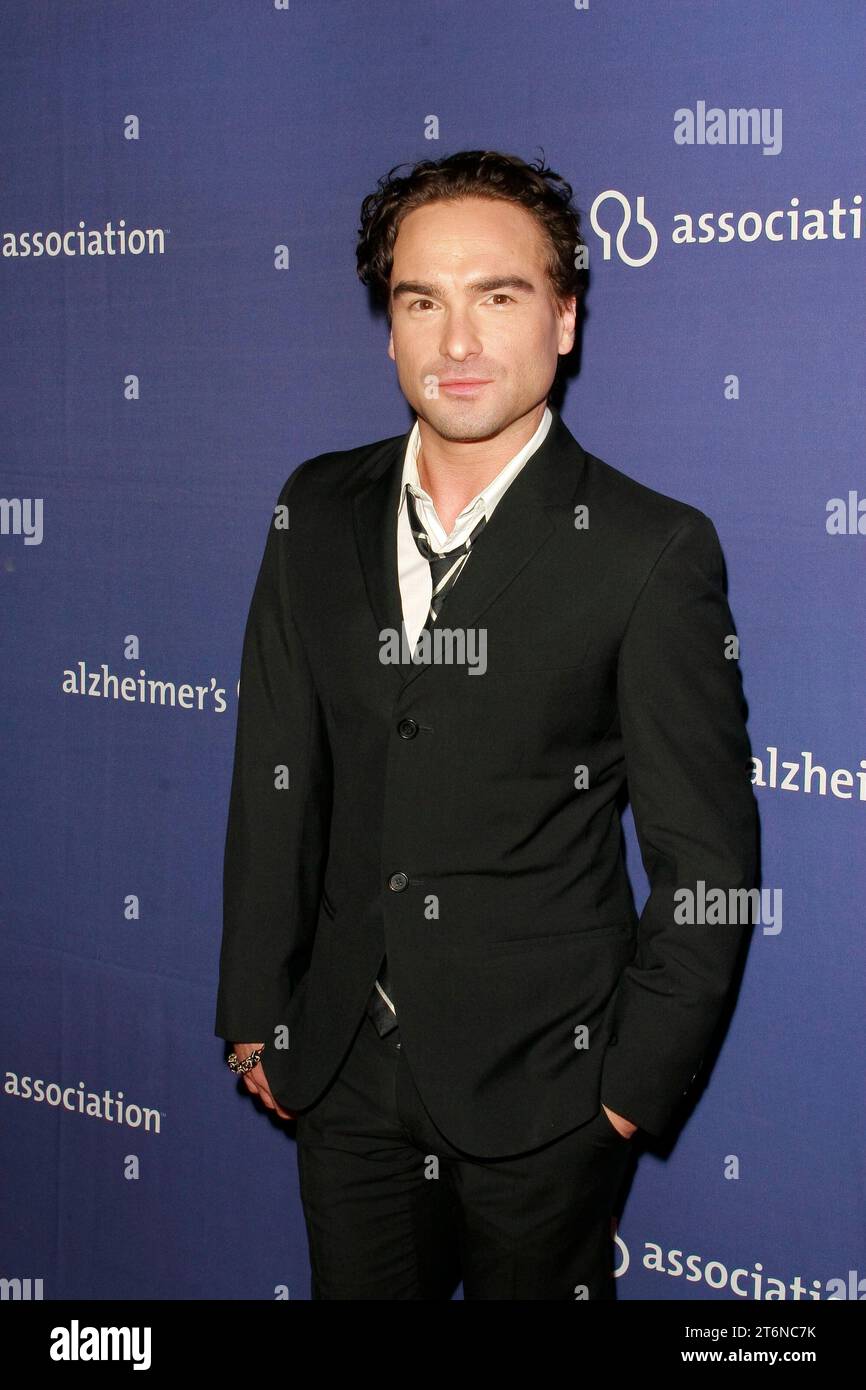 Johnny Galecki at the 18th Annual "A Night at Sardi's" Fundraiser and ...