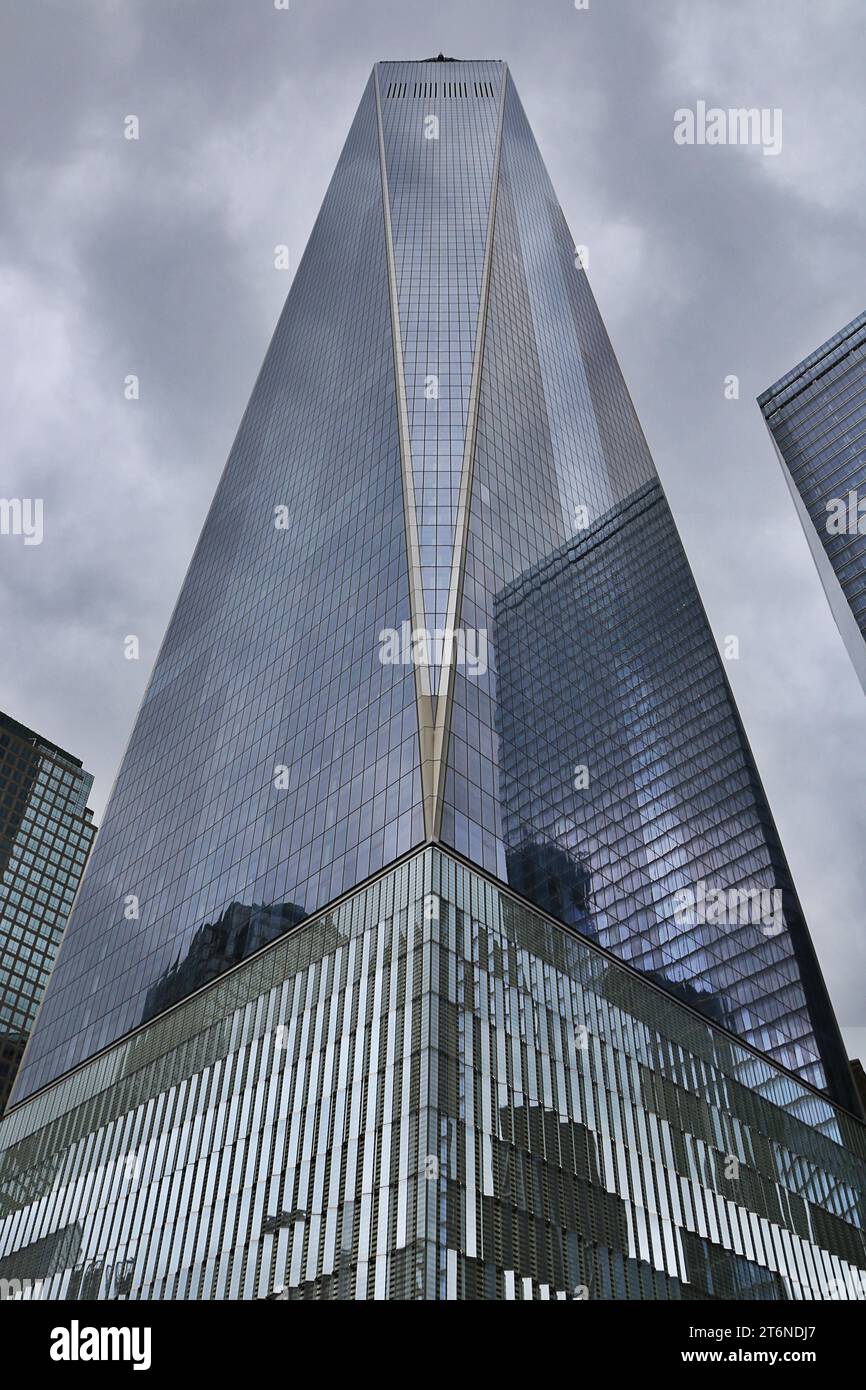 Manhattan, New York, United States. View of the Freedom Tower Stock ...