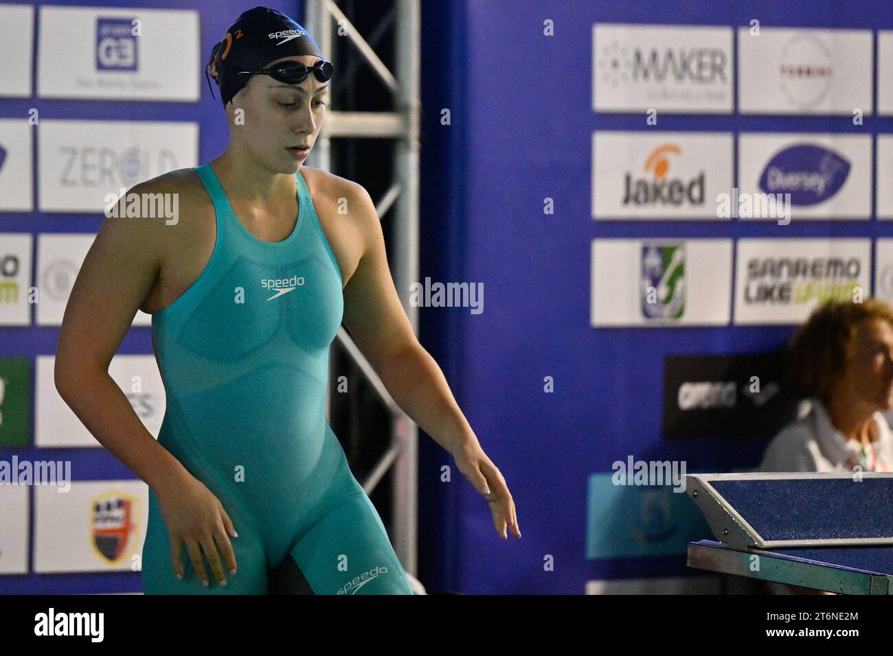 100 mt. im women: Anita Gastaldi (Nuoto Torino) during Trofeo Nico ...