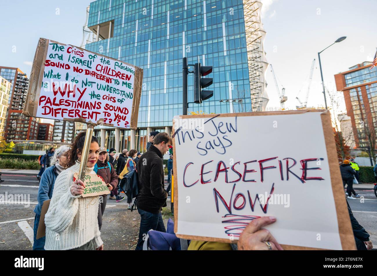 London, UK. 11 Nov 2023. Jews also call for a ceasefire - Palestine ...