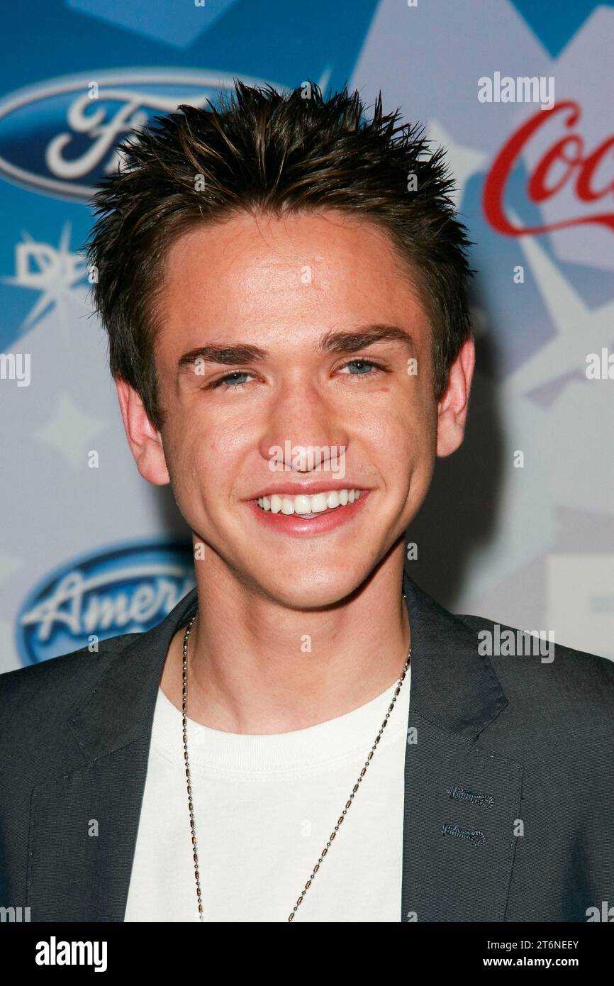 Aaron Kelly at the Top 12 American Idol Finalists Party. Arrivals held ...