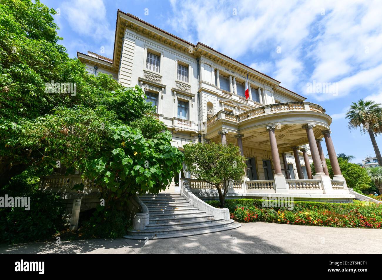 Massena Museum in Nice city, Cote d'Azur region in France Stock Photo ...