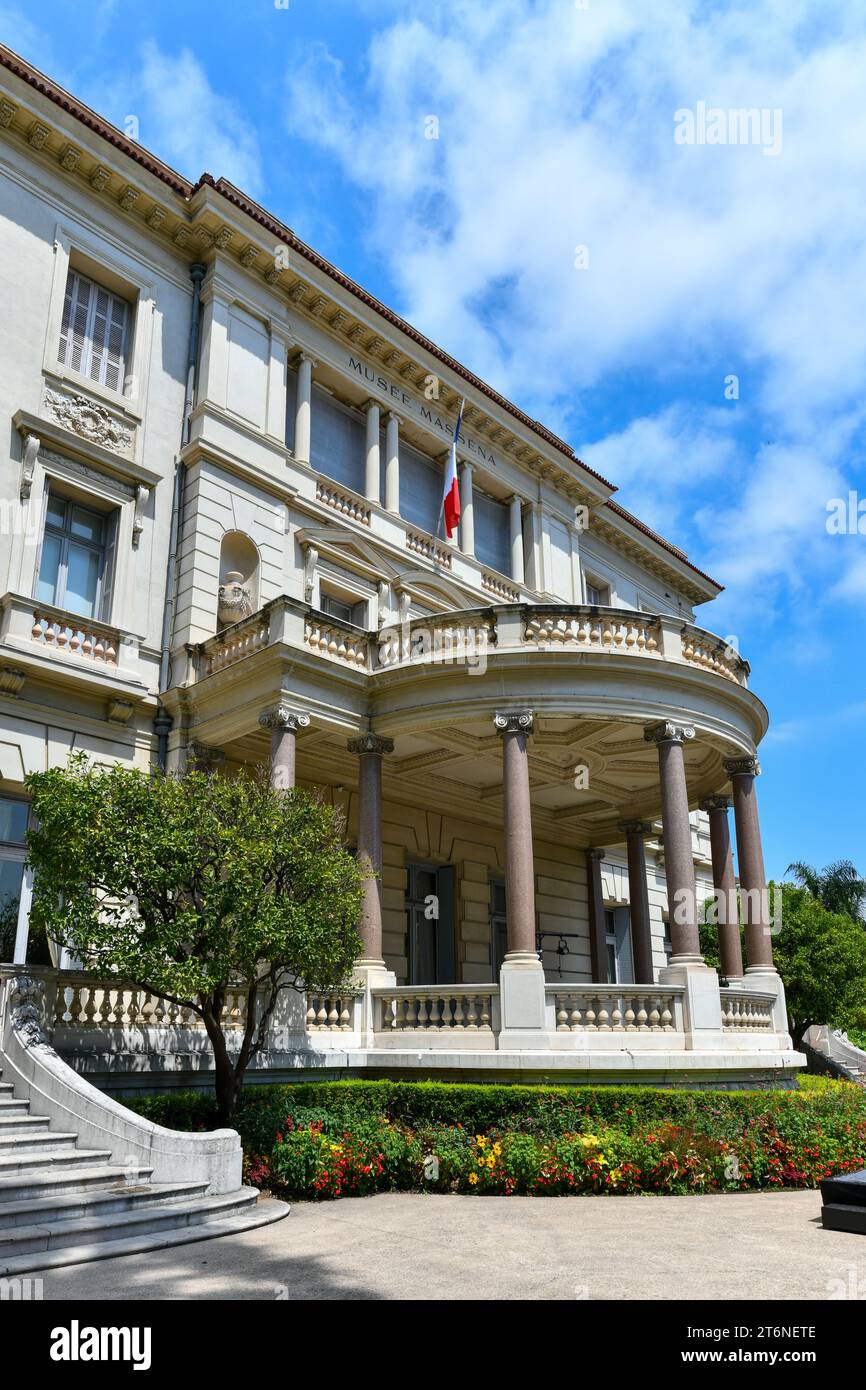 Massena Museum in Nice city, Cote d'Azur region in France Stock Photo ...