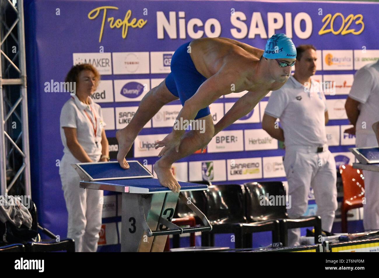 200mt free men: Alberto Razzetti (Genova Nuoto) during Trofeo Nico ...