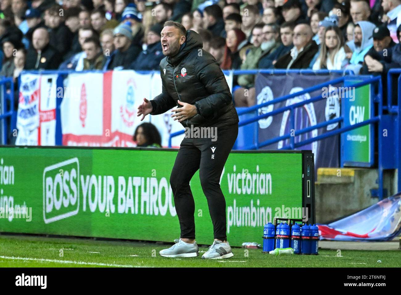 11th November 2023; Toughsheet Community Stadium, Bolton, Greater ...