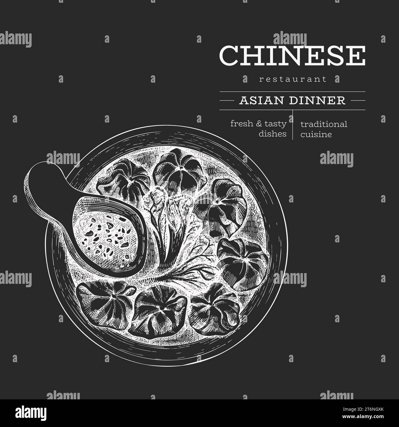 Chalk bowl Stock Vector Images - Alamy