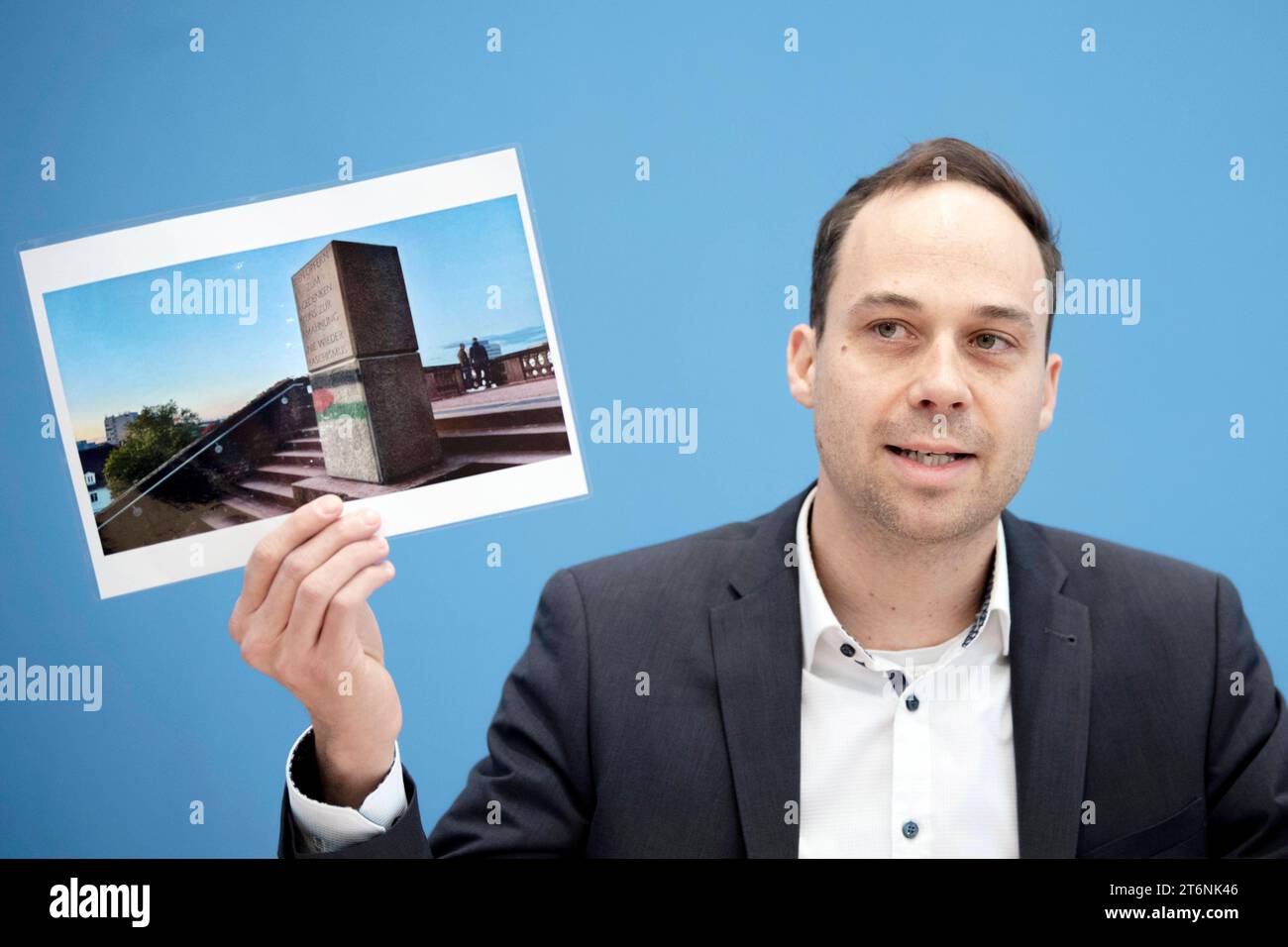 Nikolas Lelle, PK Antisemitismus DEU, Deutschland, Germany, Berlin, 07. ...