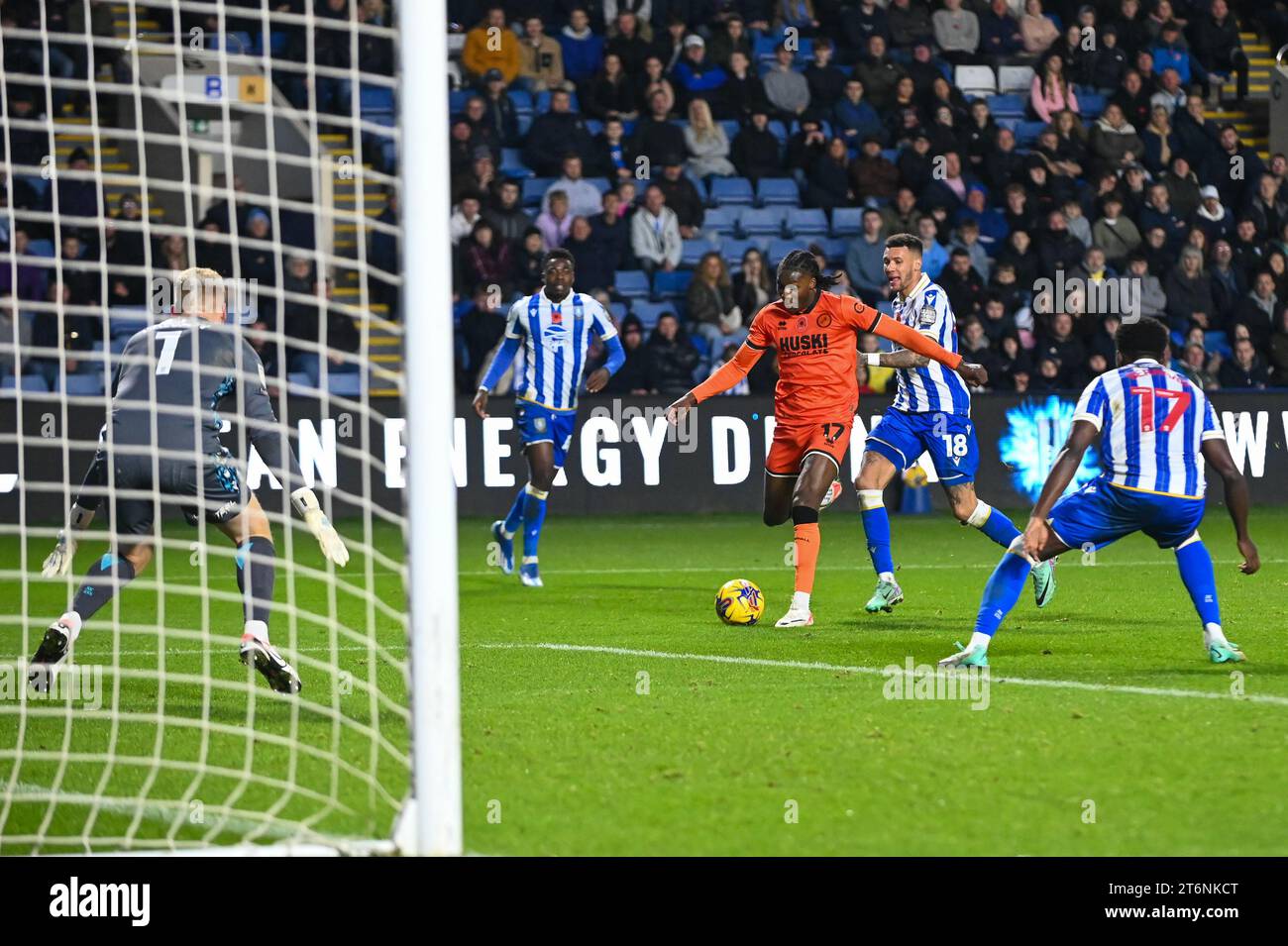 Brooke Norton-Cuffy #17 of Millwall scores to take it to 0 - 4 during ...