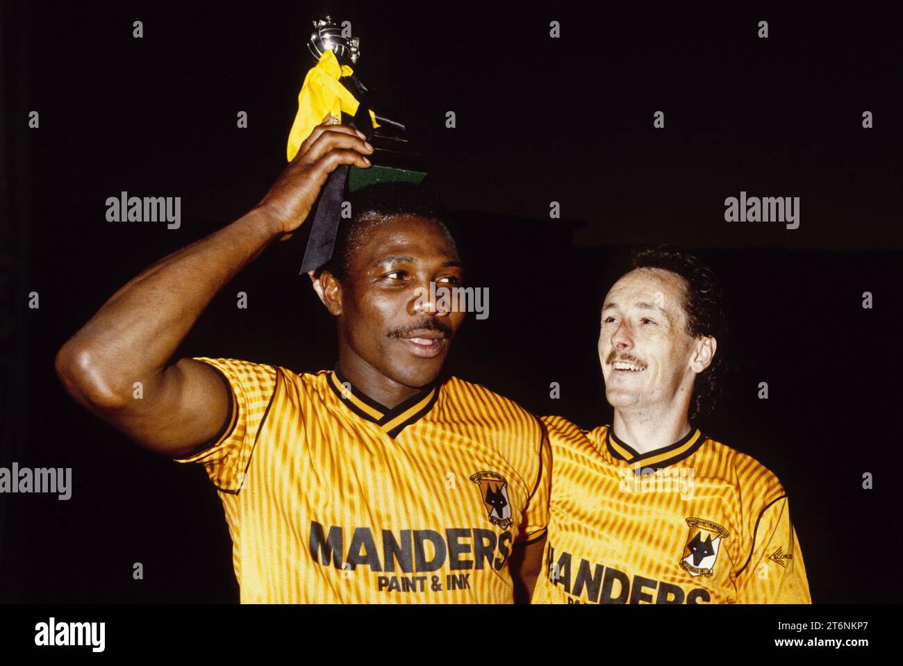 Wolverhampton Wanderers footballers Floyd Streete and Nigel Vaughan ...
