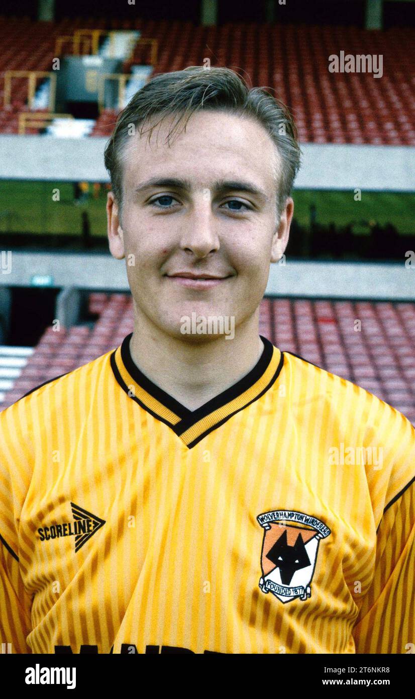 Wolverhampton Wanderers footballer Mark Venus 1989 Stock Photo - Alamy