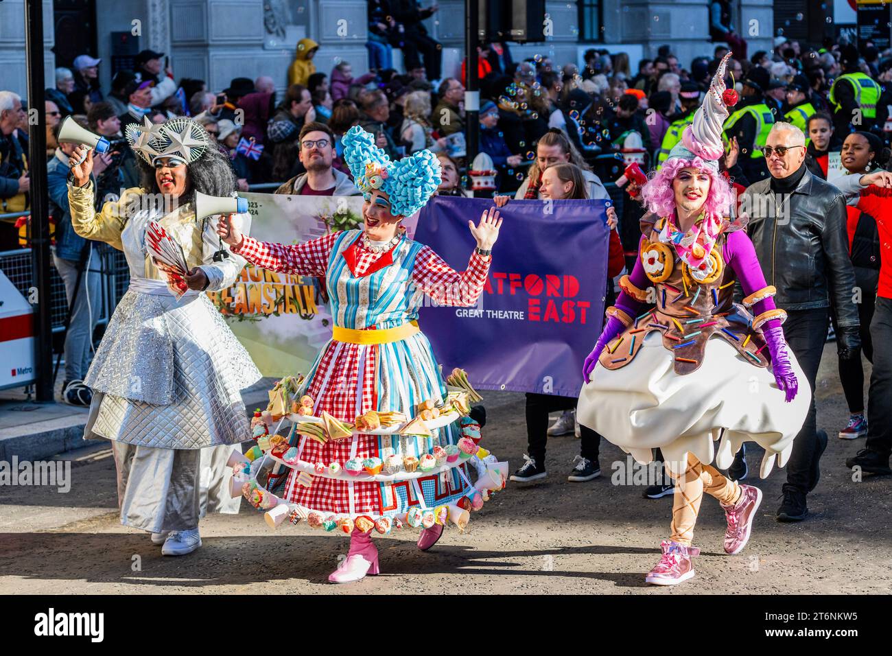 London, UK. 11 Nov 2023. Drag Queens representing panto - The Lord ...
