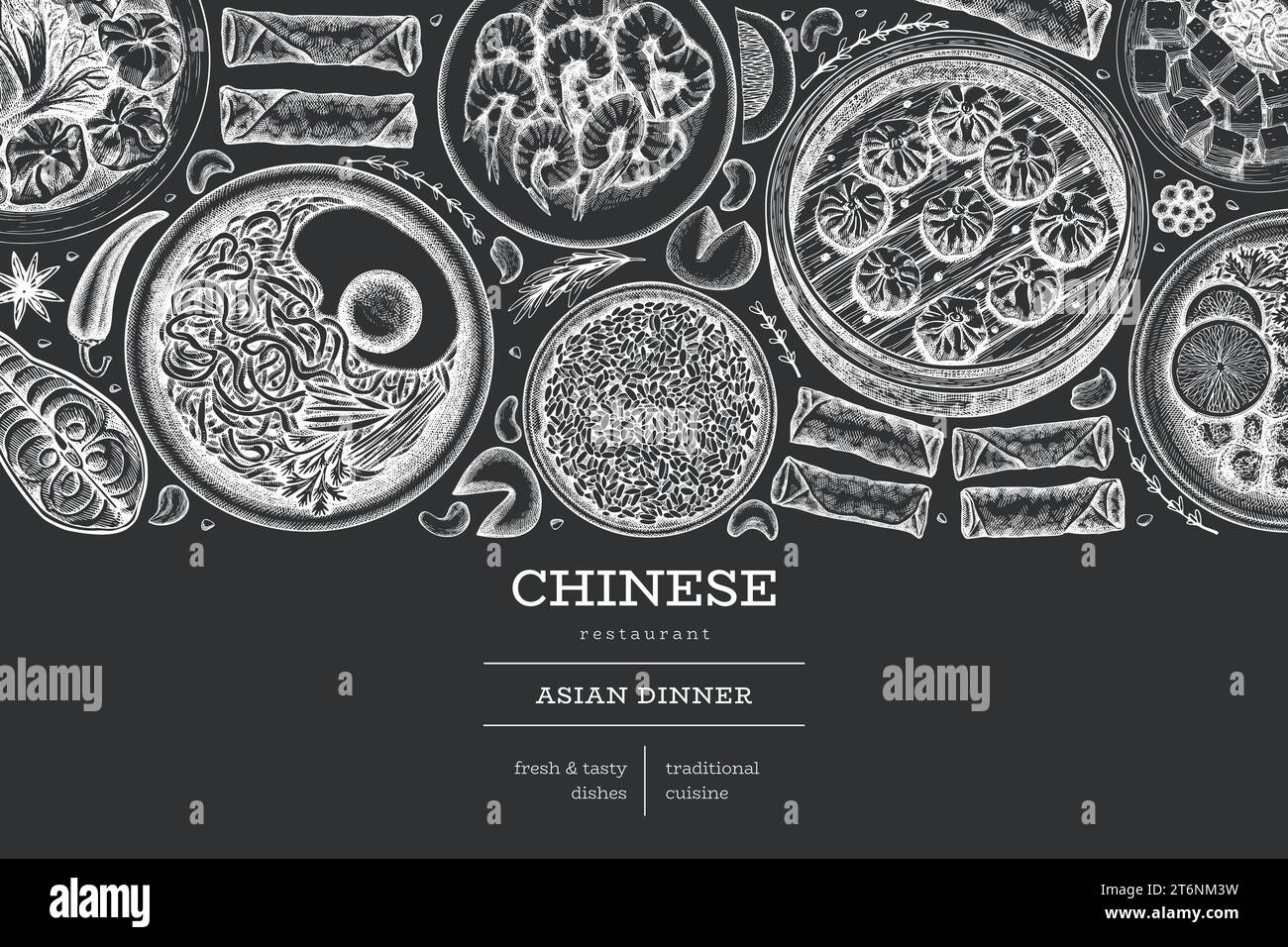 Vintage chinese restaurant menu cover hi-res stock photography and ...
