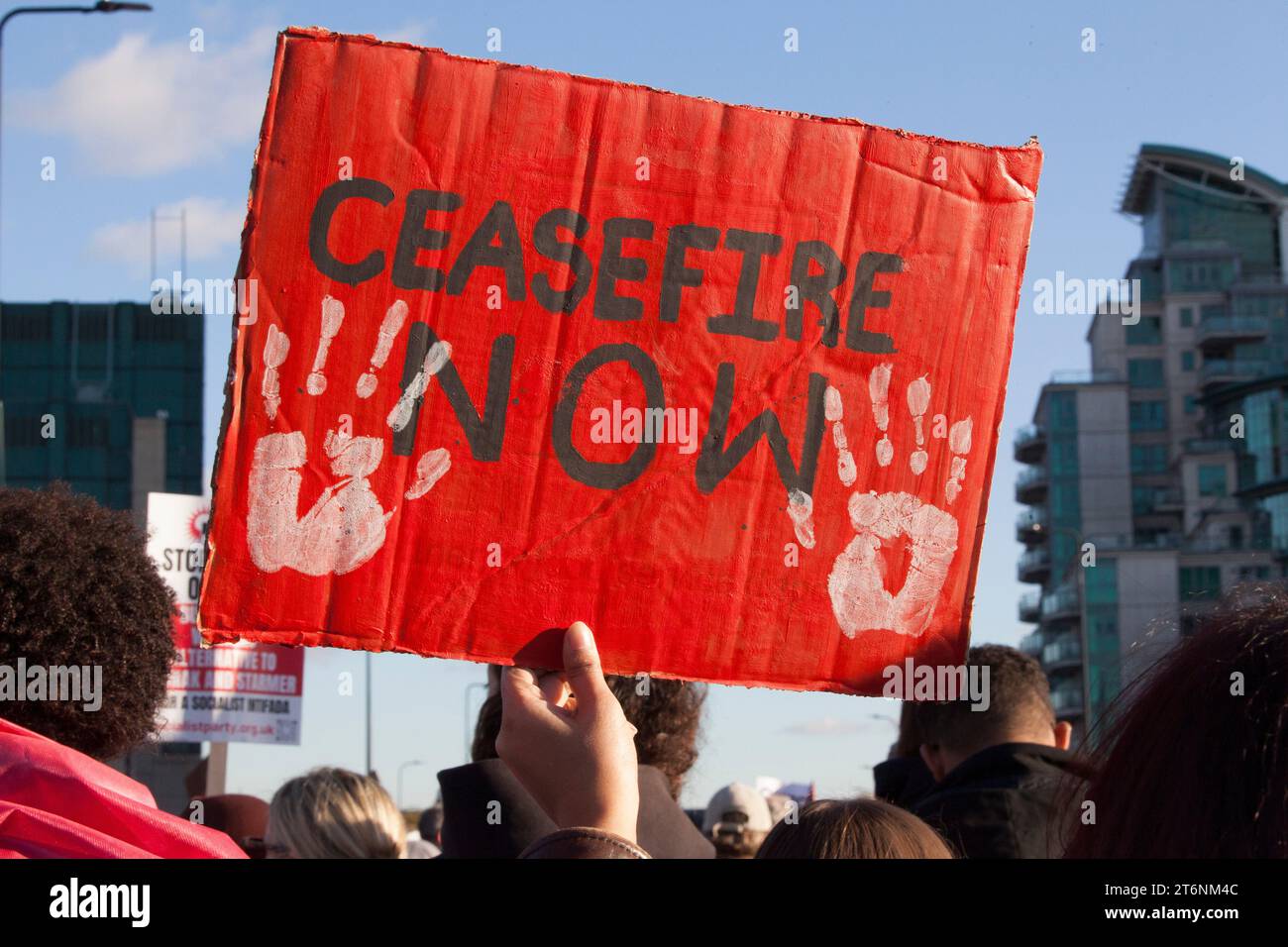 Palestine ceasefire protest hi-res stock photography and images - Alamy