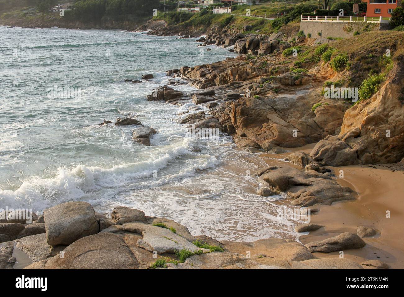 Beach scene during twilight in hi-res stock photography and images - Alamy