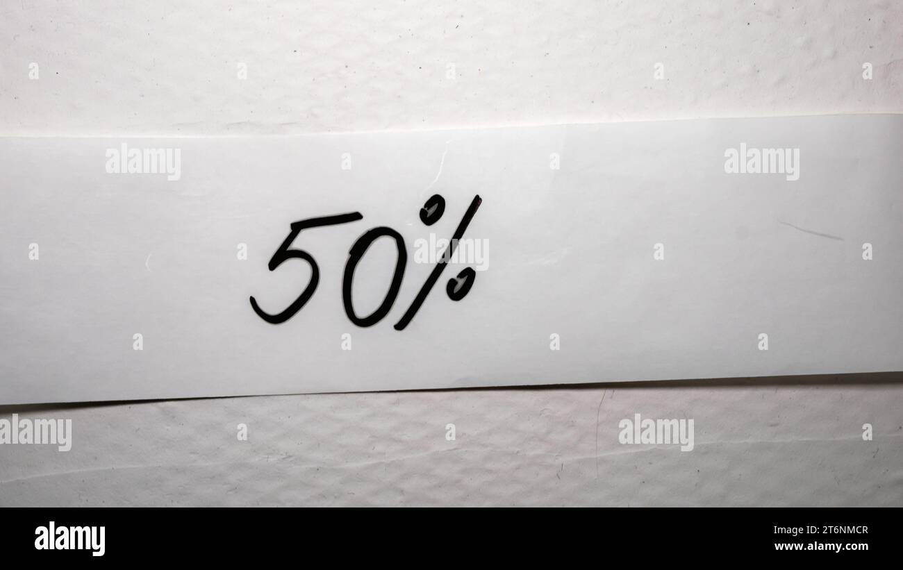 Handwritten notes on white note paper Stock Photo - Alamy