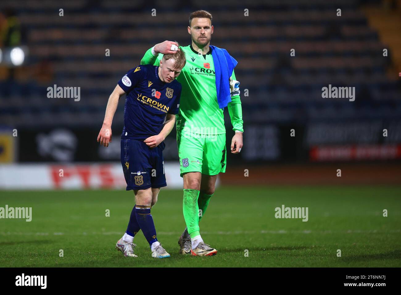 11th November 2023; Dens Park, Dundee, Scotland; Scottish Premiership ...