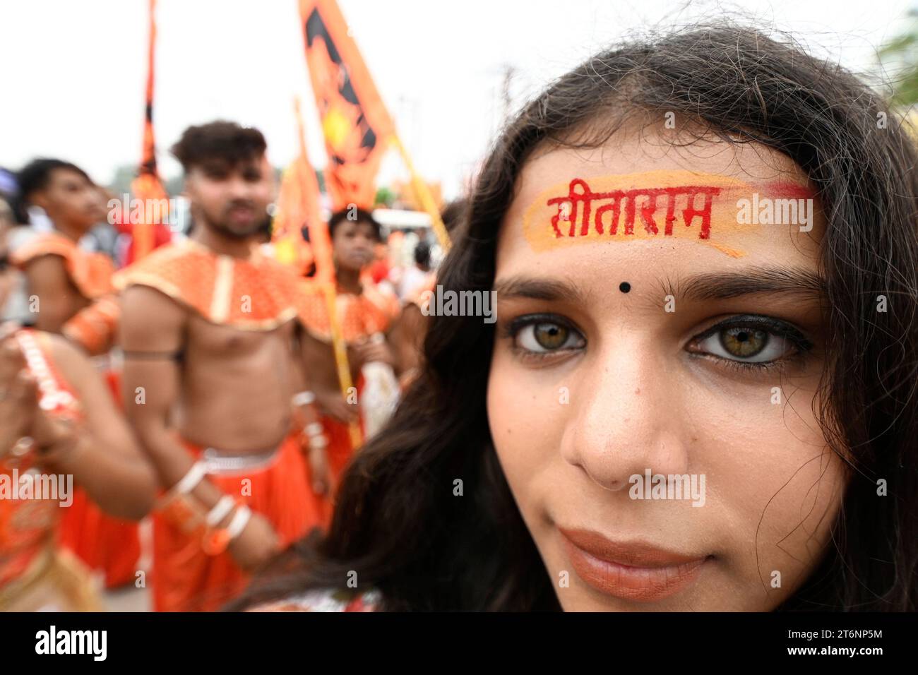 AYODHYA, INDIA – NOVEMBER 11: People of Ayodhya participating in 'Ram ...