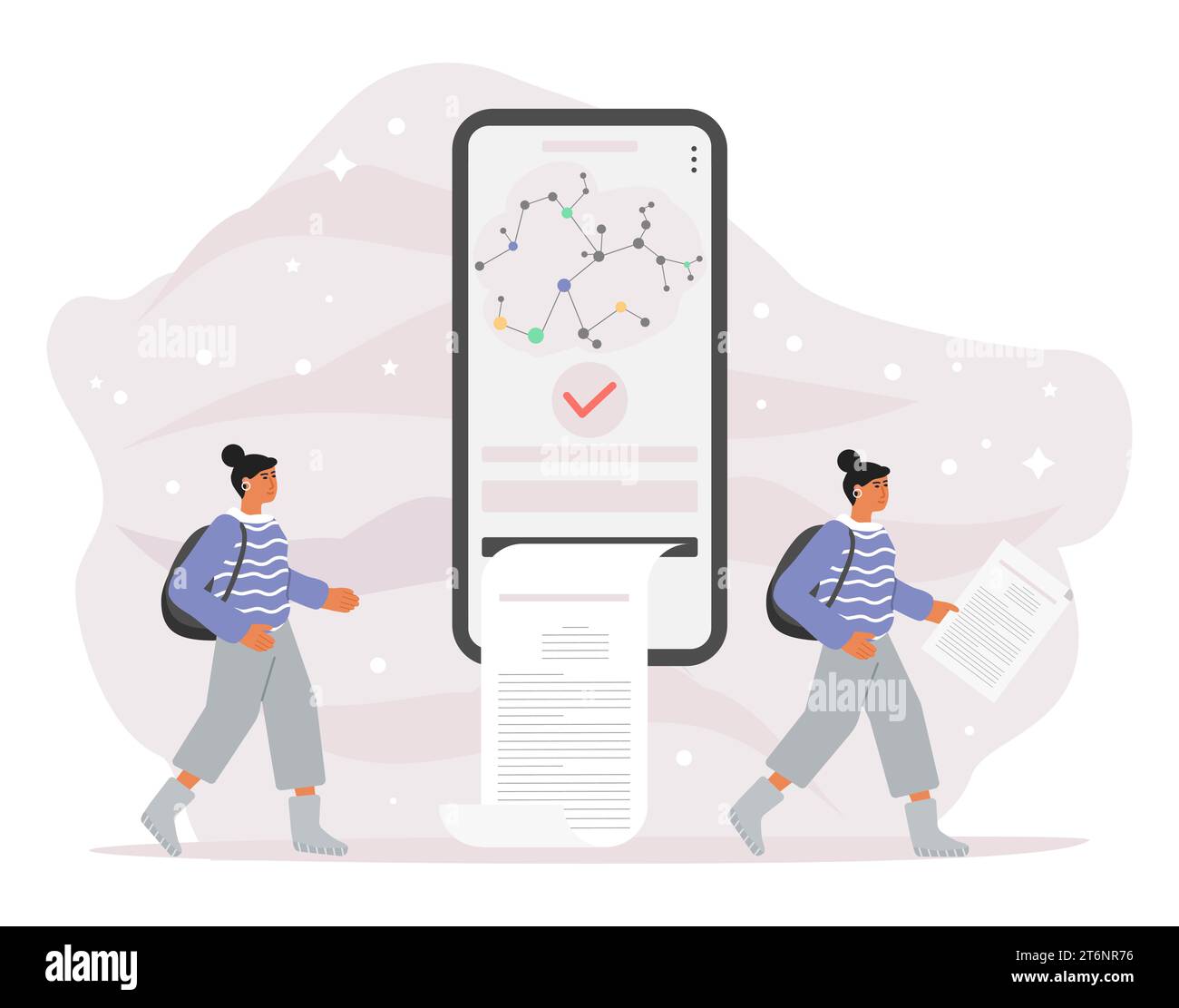 Person uses an artificial intelligence chatbot developed by OpenAI ...