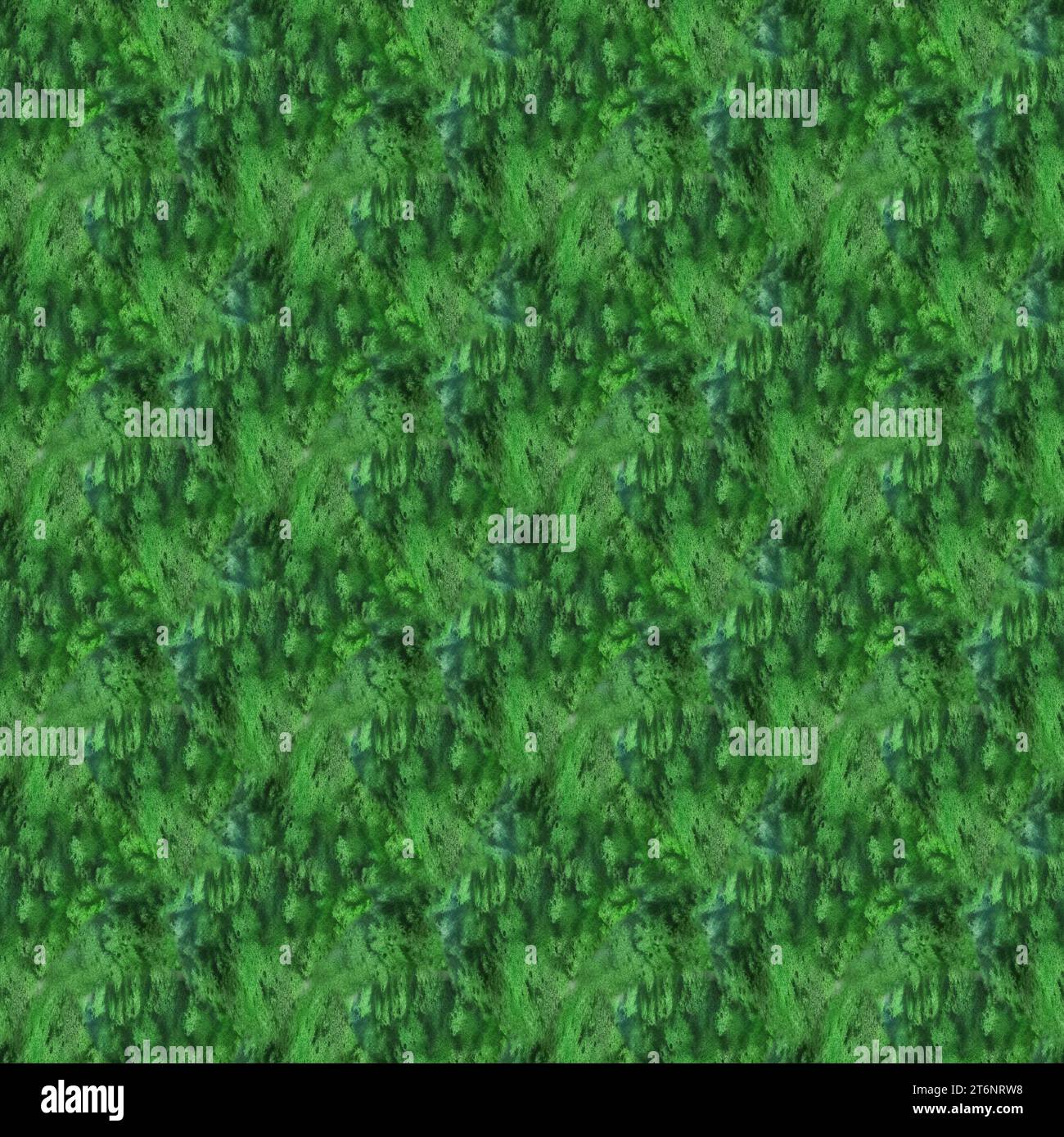 Watercolor green abstract seamless pattern for background design ...