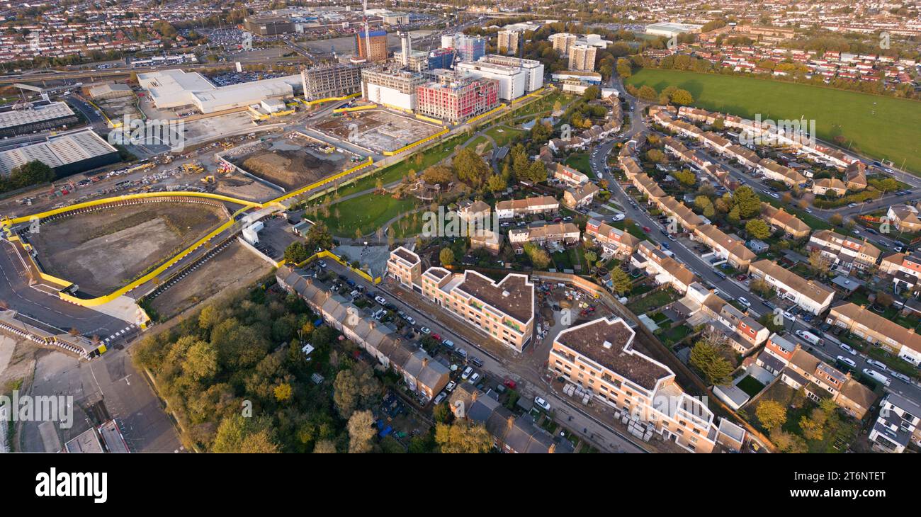 Brent Cross Town is a new park town for London Stock Photo - Alamy