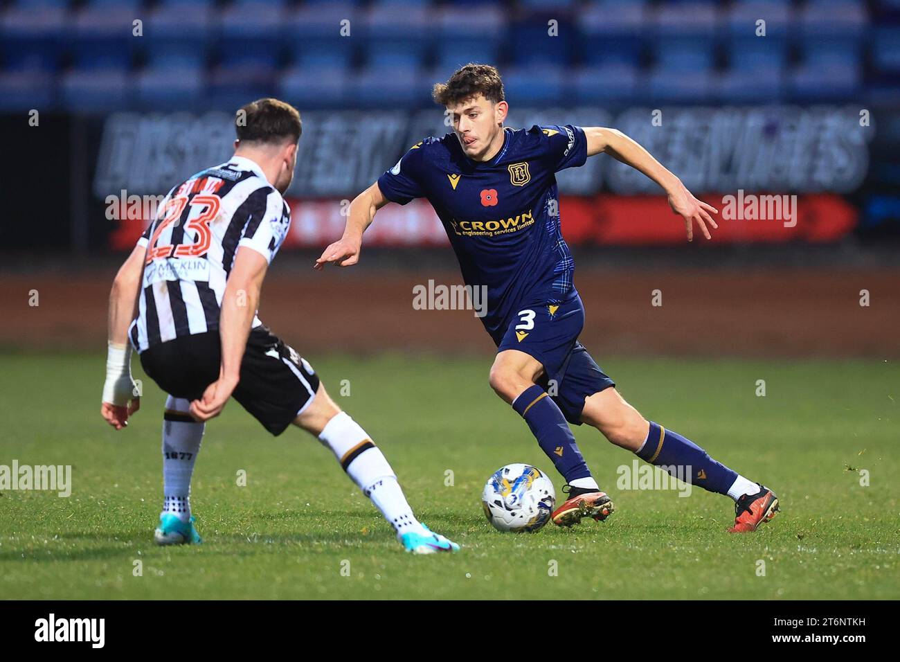 11th November 2023; Dens Park, Dundee, Scotland; Scottish Premiership ...