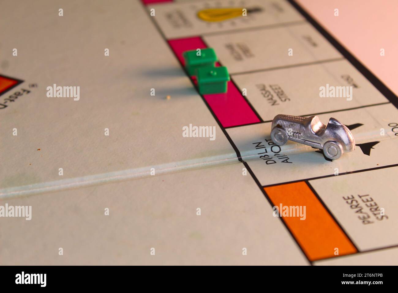 A photo of the Monopoly board game board Dublin Edition Stock Photo - Alamy