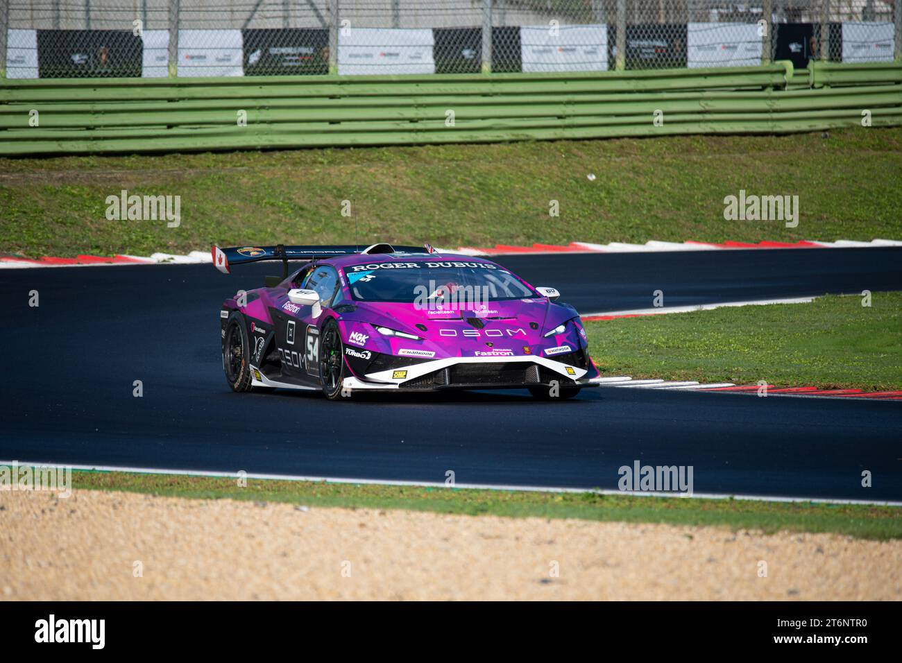 Vallelunga circuit, Rome, Italy 11 11 2023 - Lamborghini Super Trofeo ...