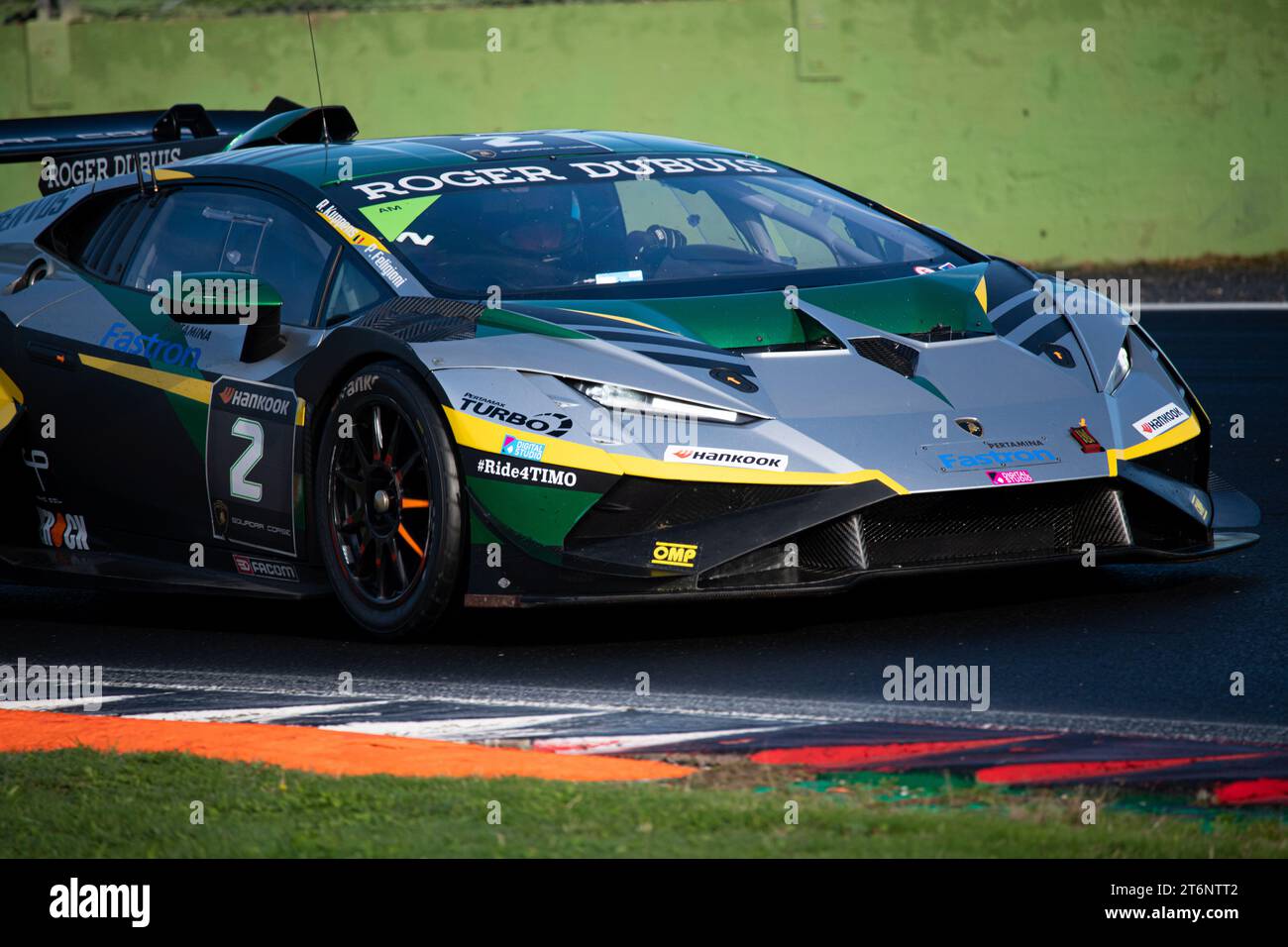 Vallelunga circuit, Rome, Italy 11 11 2023 - Lamborghini Super Trofeo ...