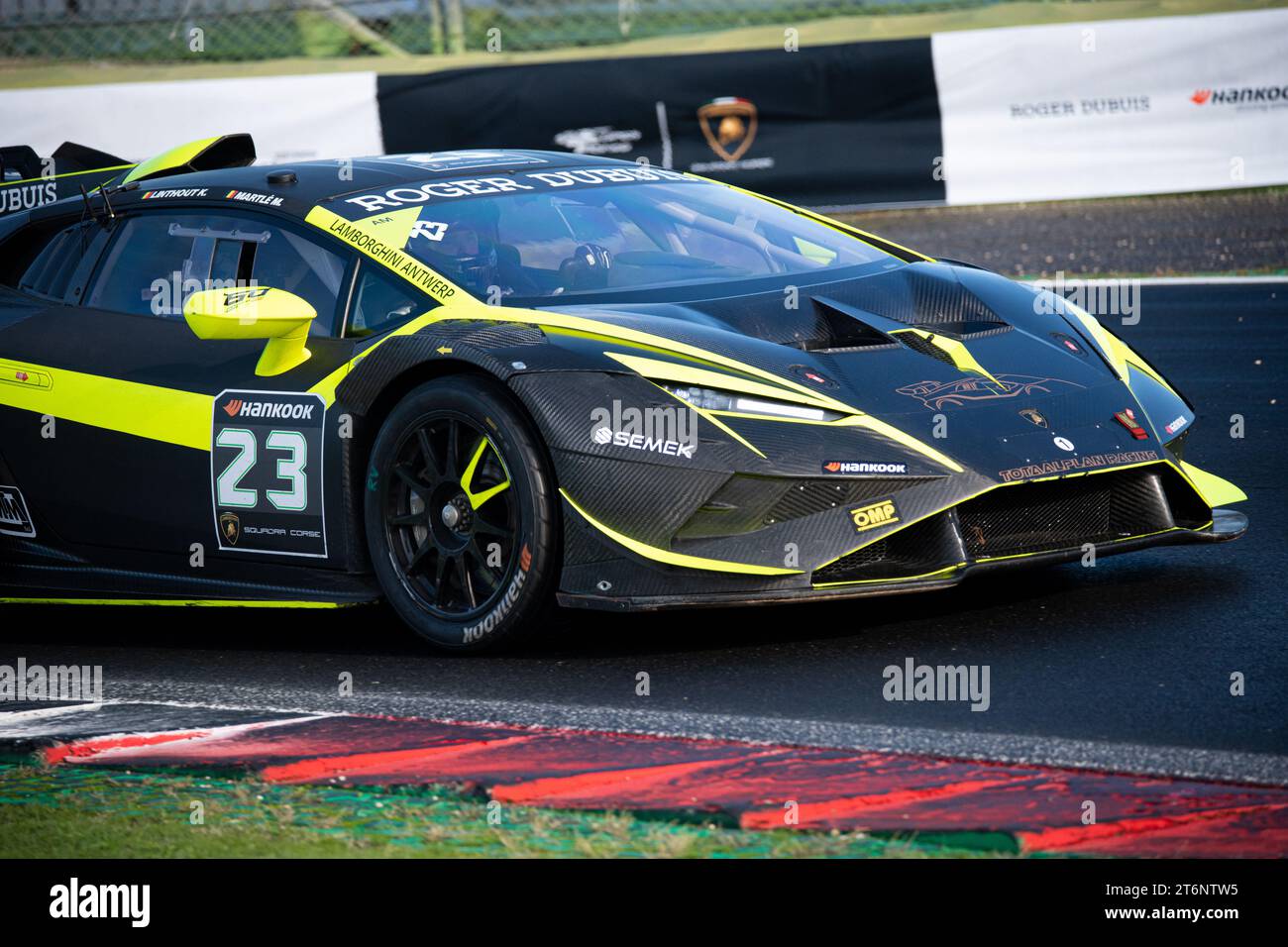 Vallelunga circuit, Rome, Italy 11 11 2023 - Lamborghini Super Trofeo ...
