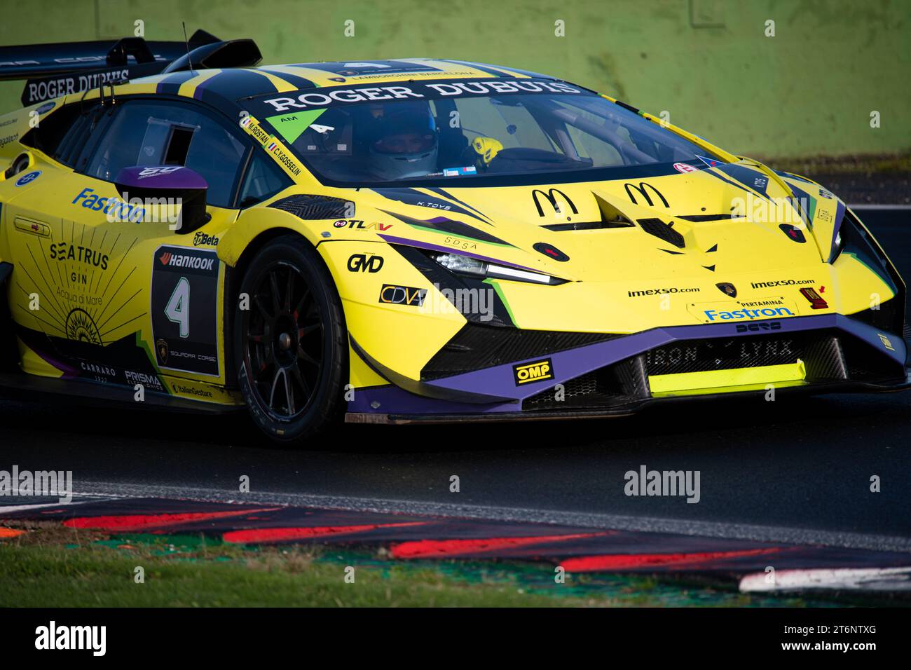 Vallelunga circuit, Rome, Italy 11 11 2023 - Lamborghini Super Trofeo ...
