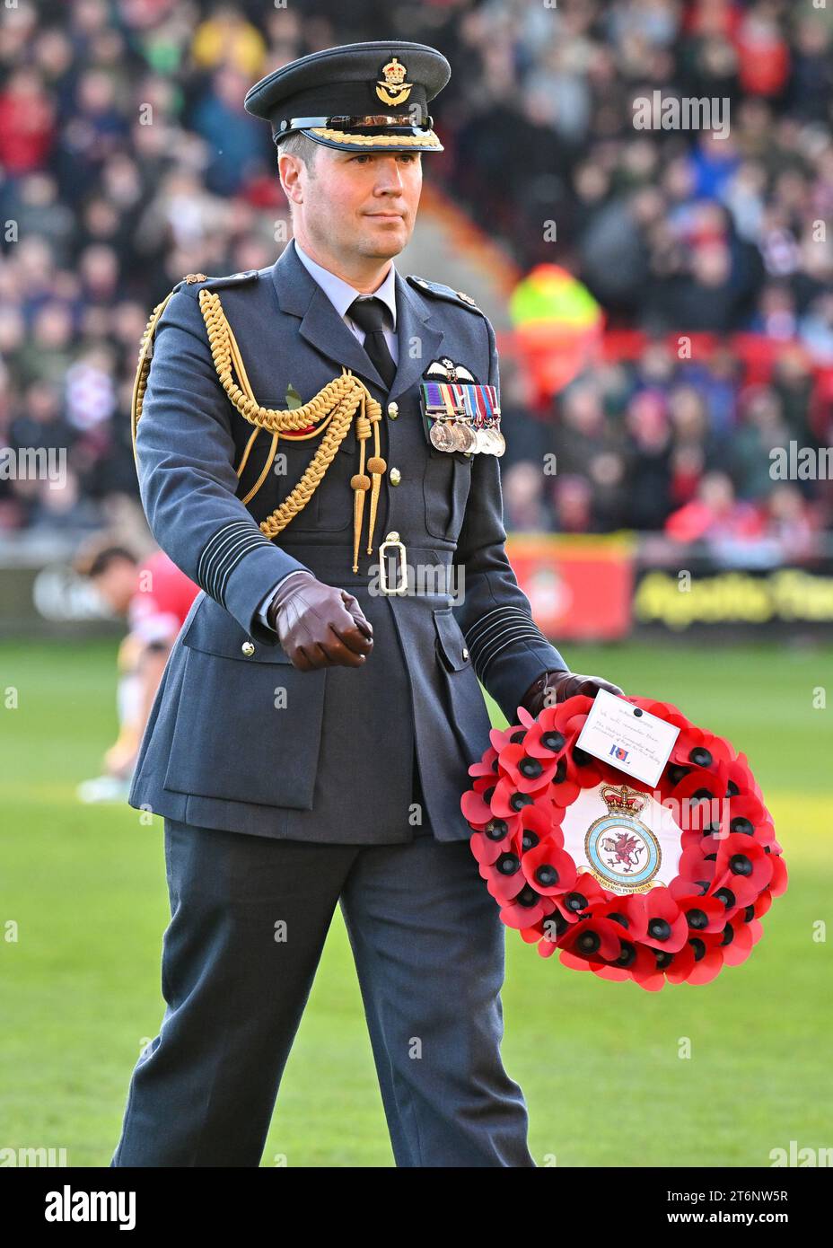 Group Captain Matt Hoare station commander at RAF Valley walks on the ...