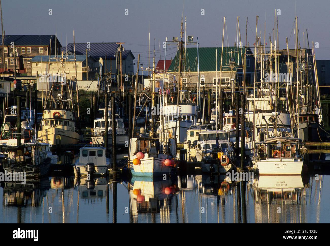 Harbor, La Push, Quillayute Indian Reservation, Washington Stock Photo ...
