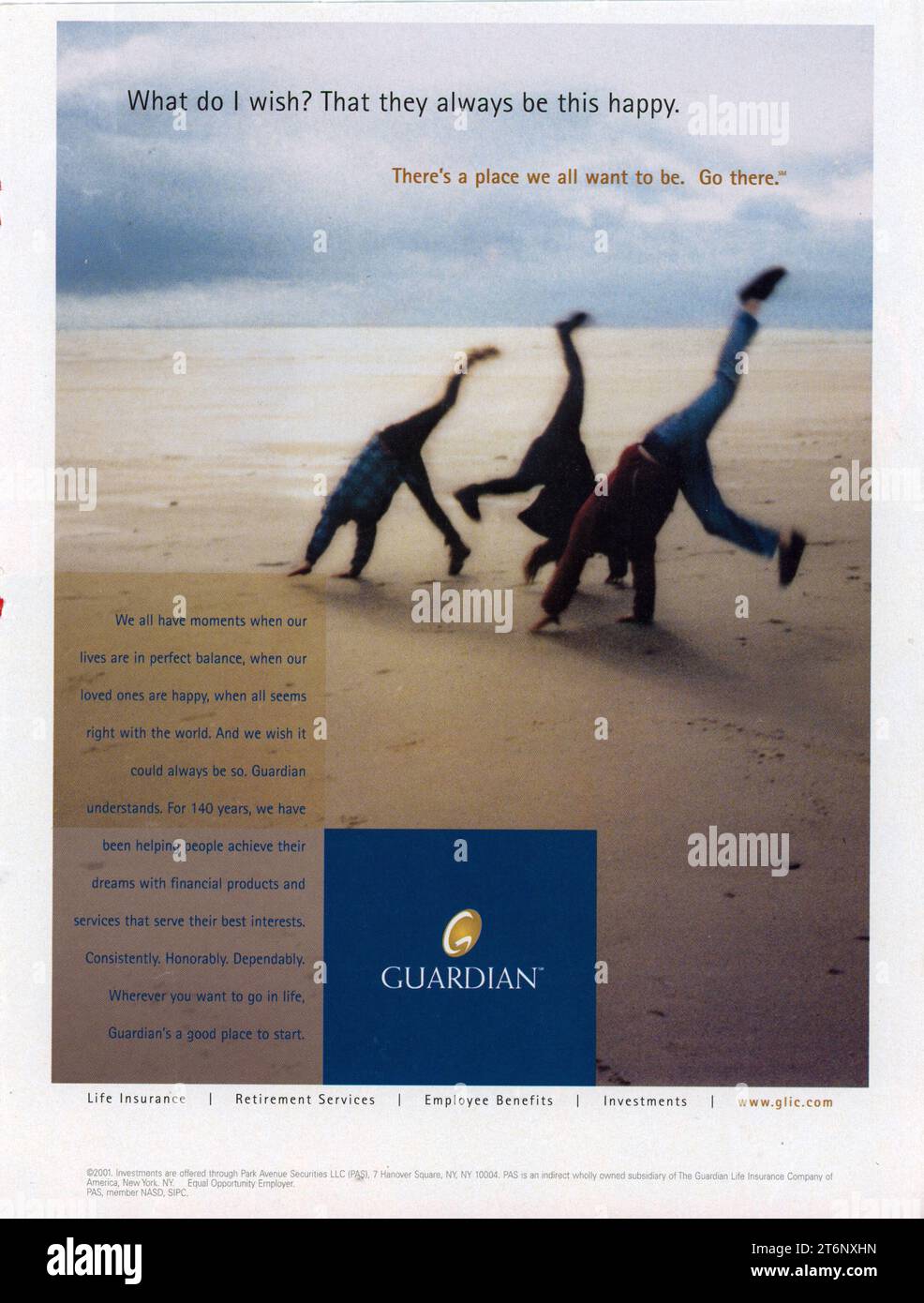 Vintage "Time" magazine 3 December 2001 issue Advert, USA Stock Photo ...