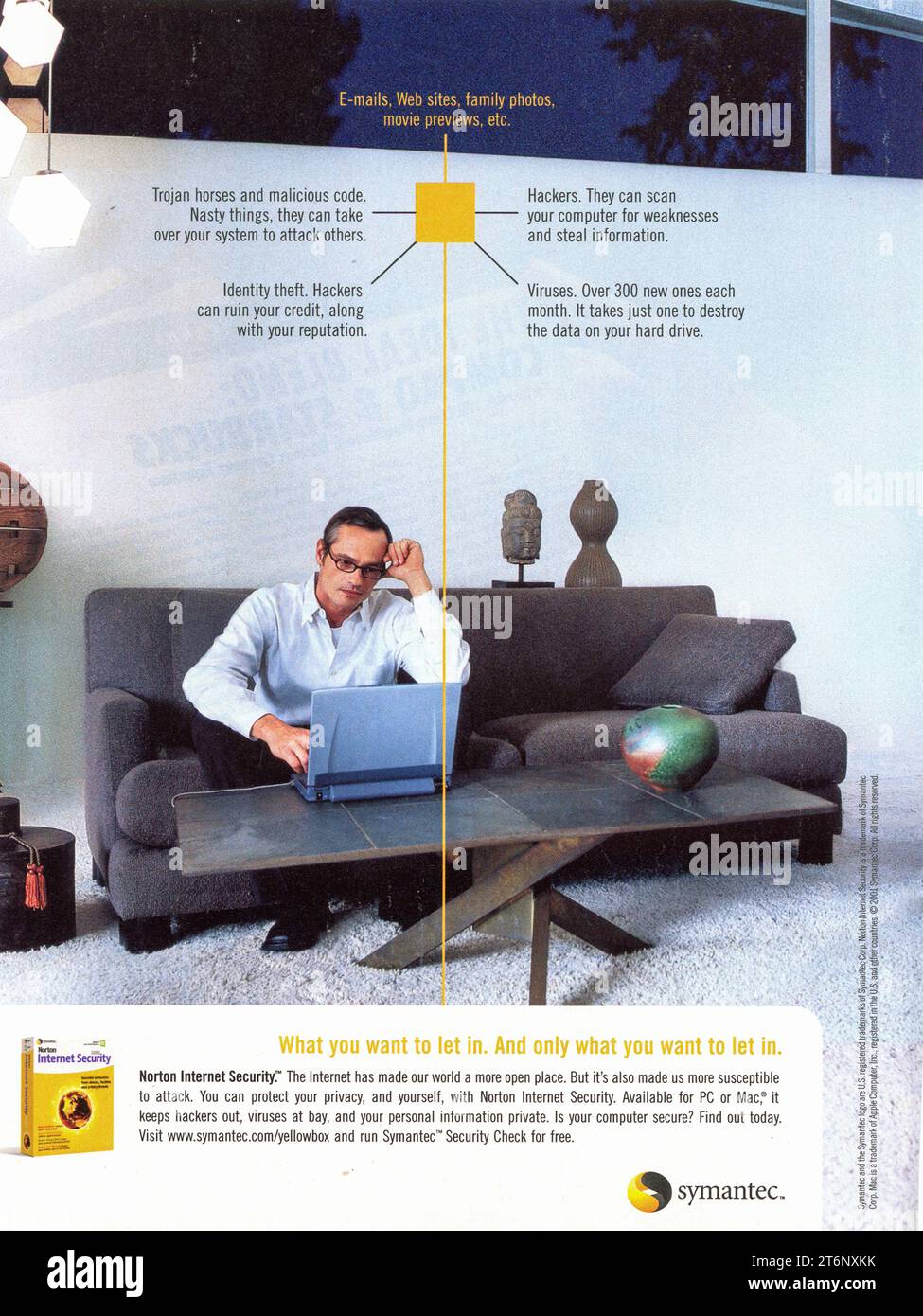 Vintage "Time" magazine 3 December 2001 issue Advert, USA Stock Photo ...