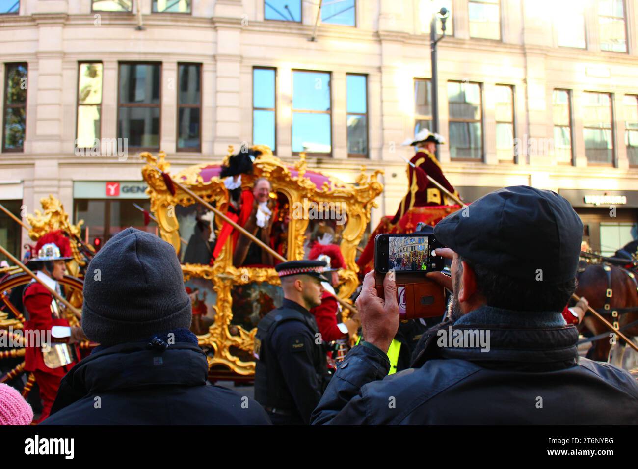 London, UK. 11th Nov, 2023. This year's Lord Mayor's Show for the new ...