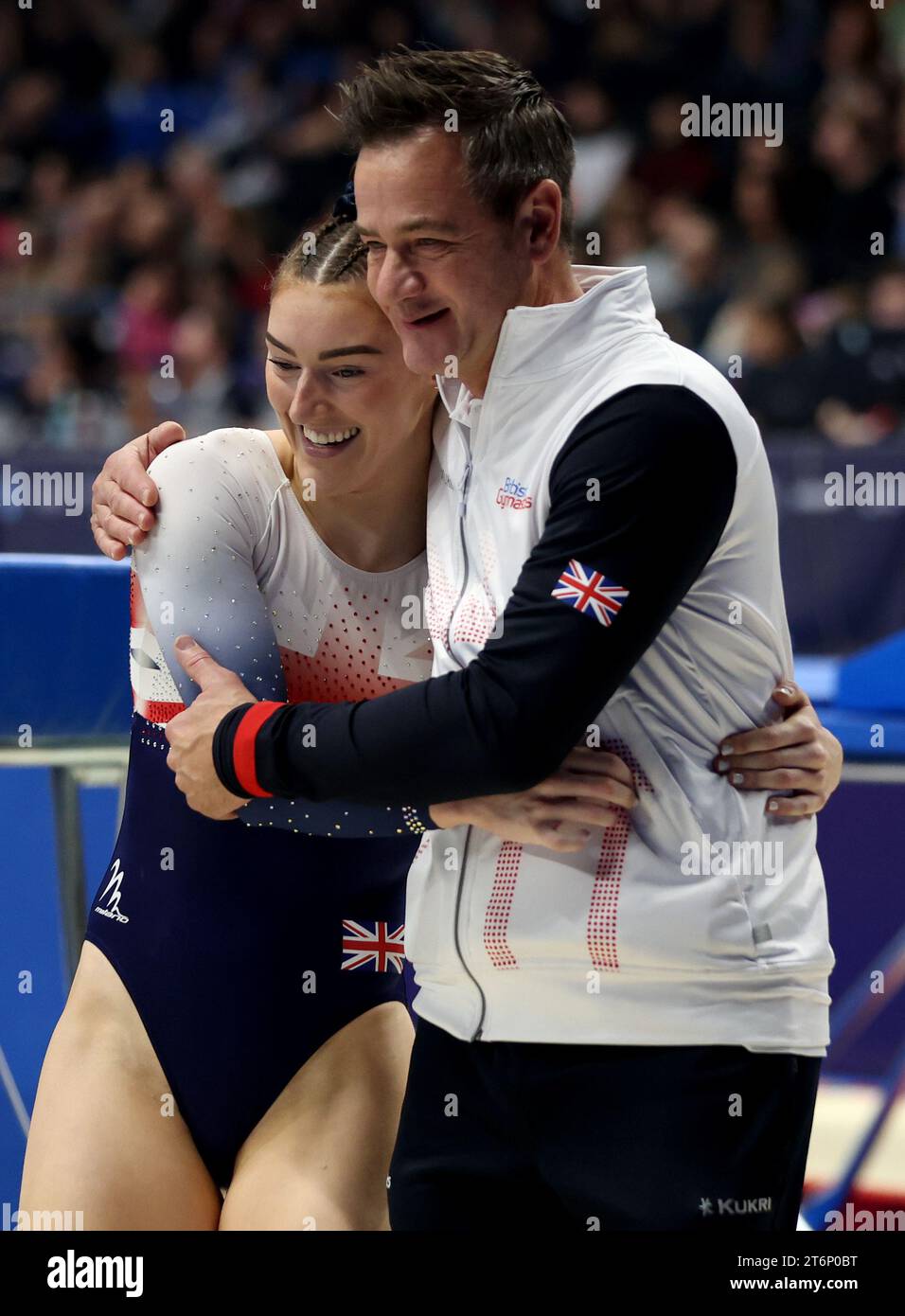 Great Britain’s Isabelle Songhurst reacts after competing in the Women ...