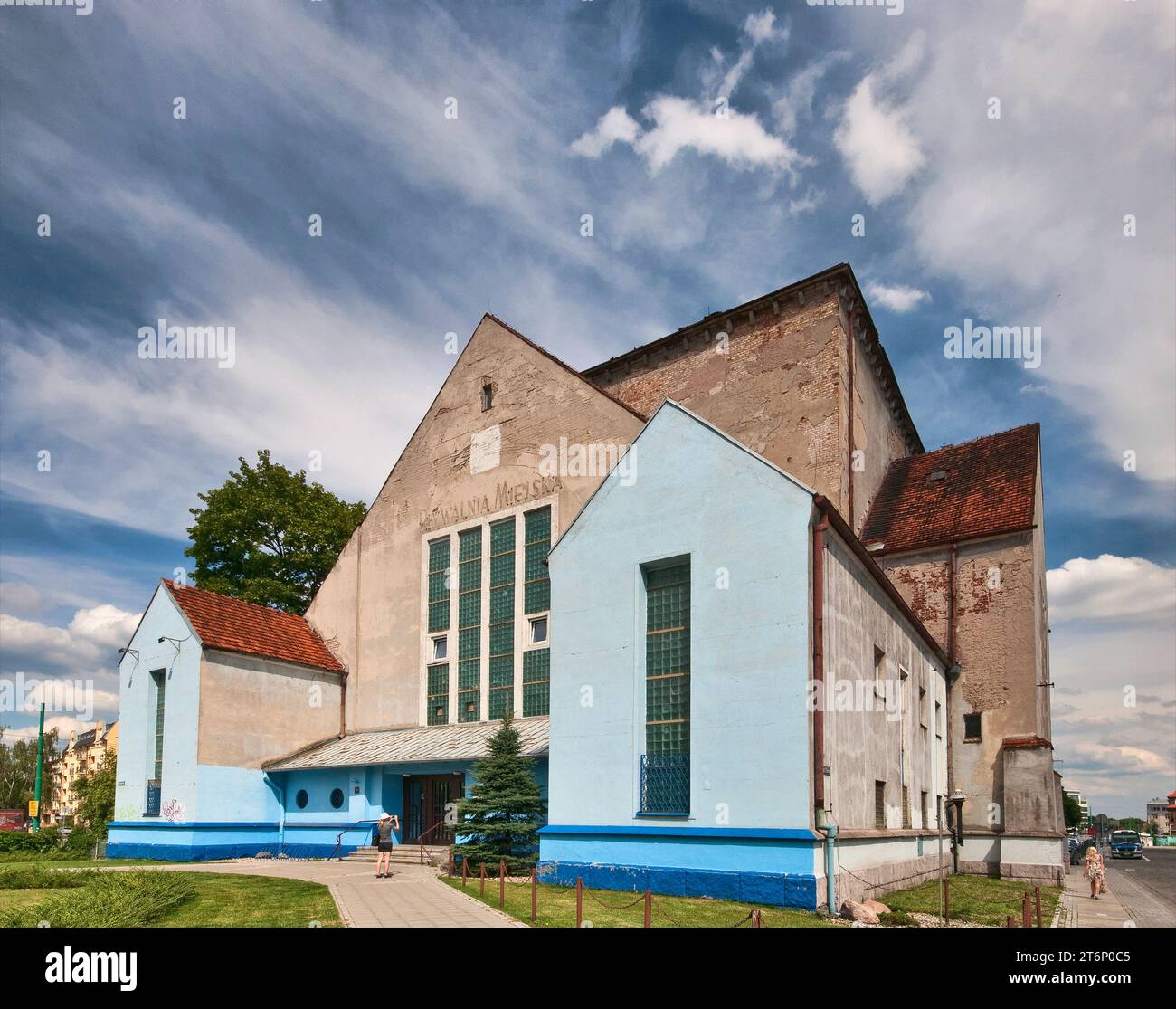 Nowa Synagoga (New Synagogue), converted during German occupation in ...