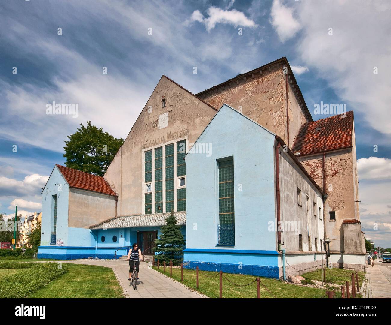 Nowa Synagoga (New Synagogue), converted during German occupation in ...