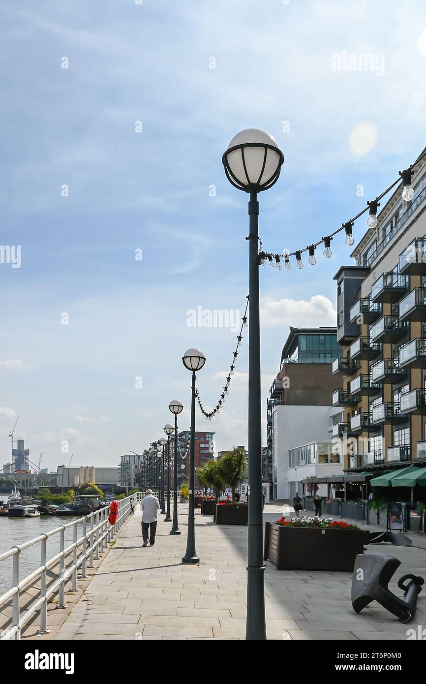 Shad Riverside by the historic Butlers Wharf building at the River ...