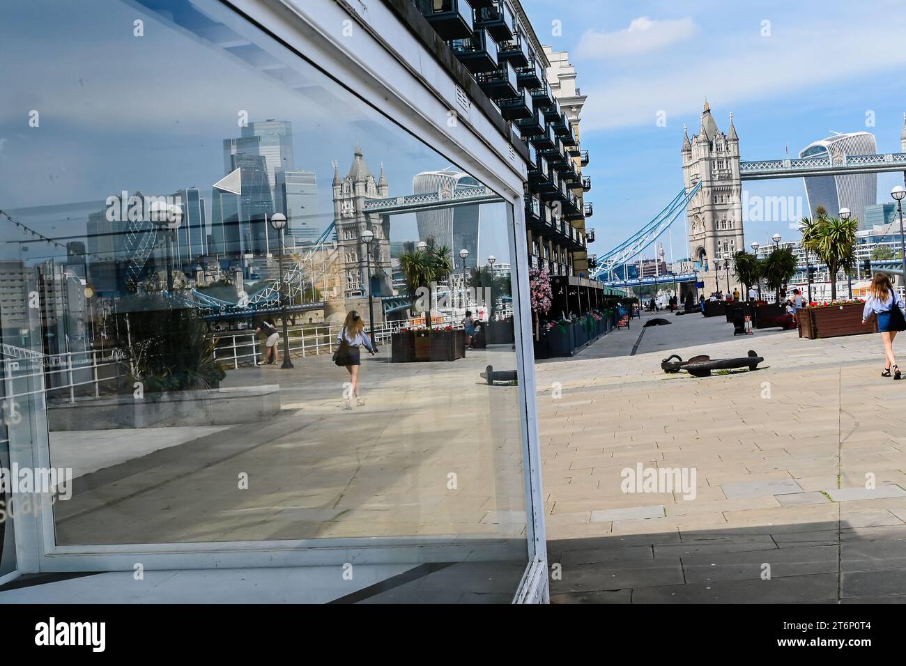 Shad Riverside by the historic Butlers Wharf building at the River ...