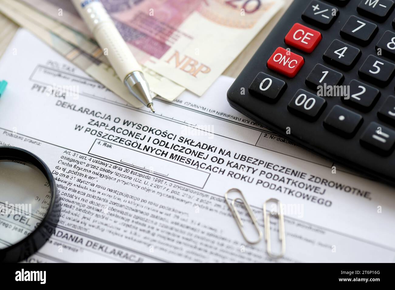 Declaration of amount of health insurance contributions paid and ...